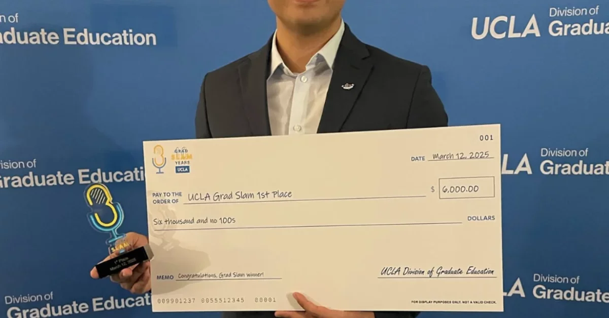 Announcing 2025 UCLA Grad Slam Champion - MIMG Graduate Student Pablo ...